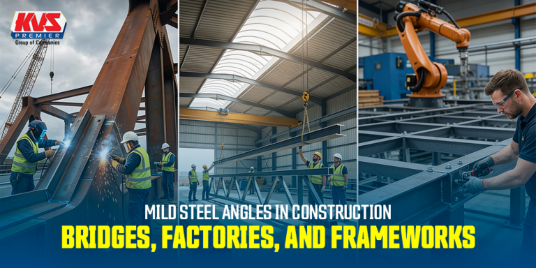 Mild Steel Angles | MS Angle for Bridges, Factories & Frameworks